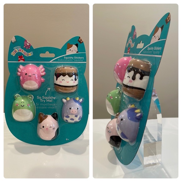 Squishmallows | Other | New Squishy Squishmallow Stickers Patty The Cow ...
